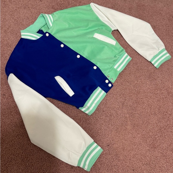 Jackets & Coats | New Xl Fashion Nova Varsity School Girl Sports Blue ...